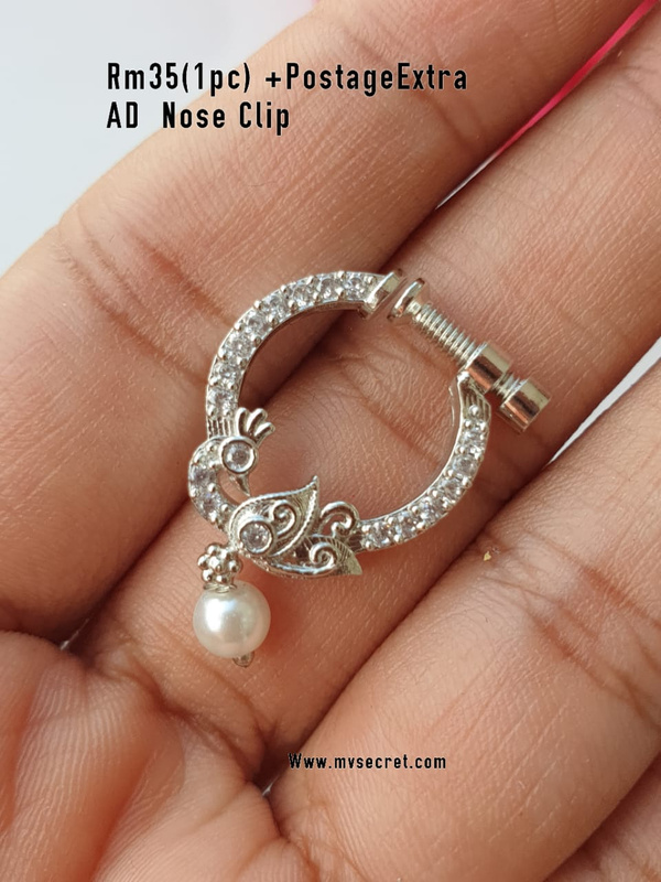 D.NO 124 - AD NOSE PIN - MV SECRET JEWELLERY