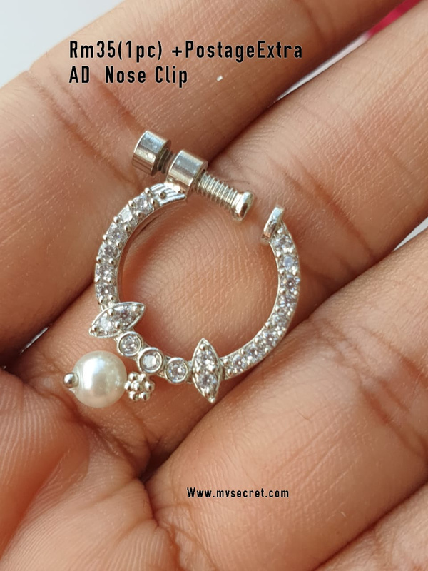 D.NO 126 - AD NOSE PIN - MV SECRET JEWELLERY