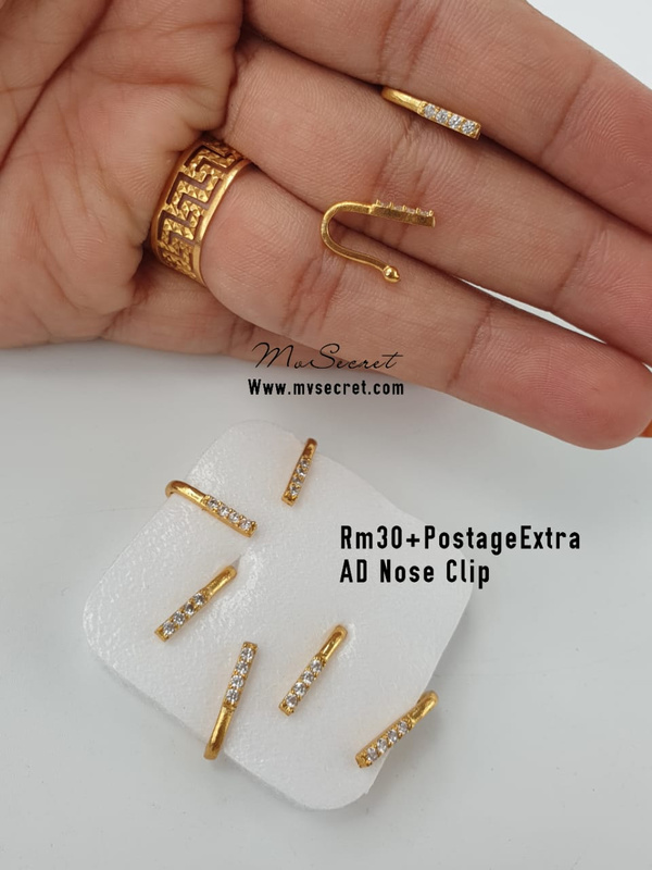 D.NO 141 - AD NOSE PIN - MV SECRET JEWELLERY