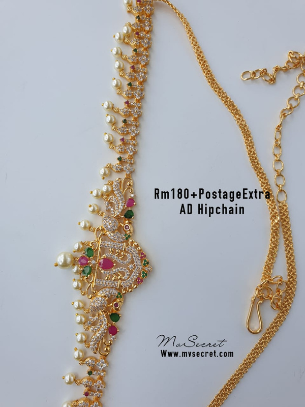 D.NO 034 - AD HIP CHAIN - MV SECRET JEWELLERY