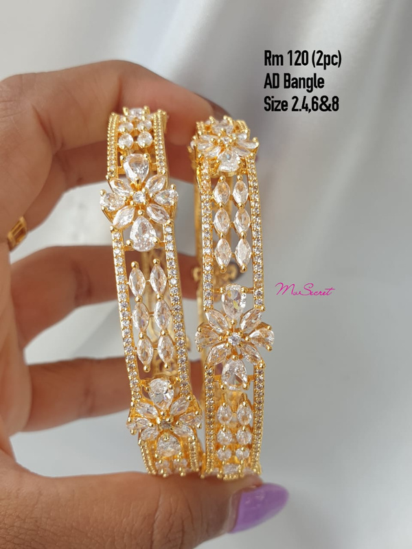 D.NO 087 - AD BANGLE - MV SECRET JEWELLERY