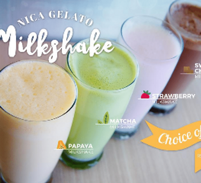 Nica Gelato Milkshake - Nica Gelateria