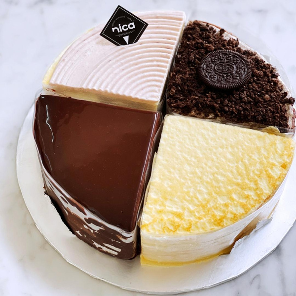 Signature 4in1 Mille Crepe (Oreo, Vanilla, Taro Cheese, Double ...