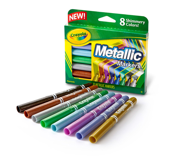 Crayola Metallic Markers 8s - ParenThing
