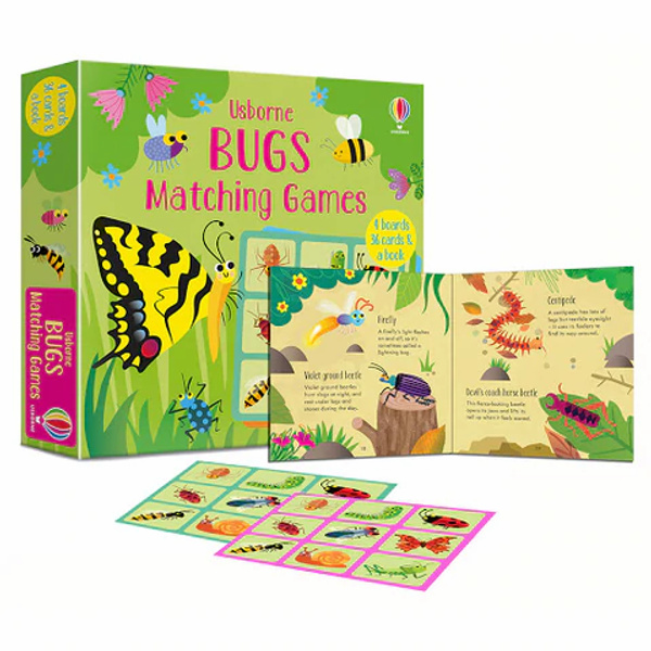 Usborne Bugs Matching Game - ParenThing
