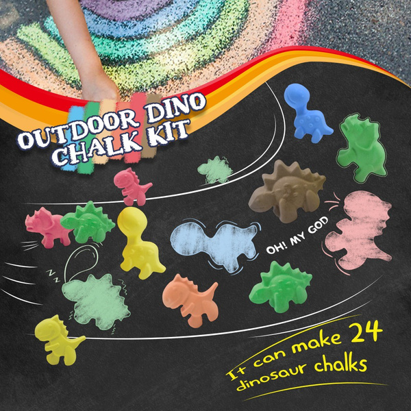 Big Bang Science Outdoor Dino Chalk Kit - ParenThing