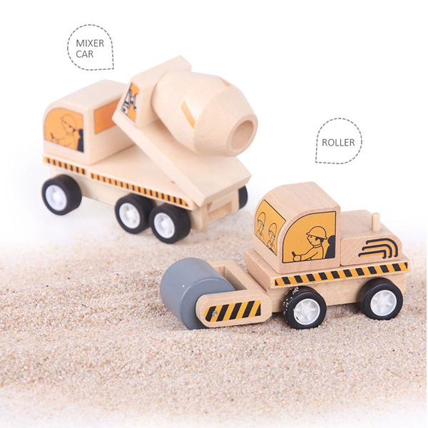 UDEAS Wooden Construction Vehicles - ParenThing