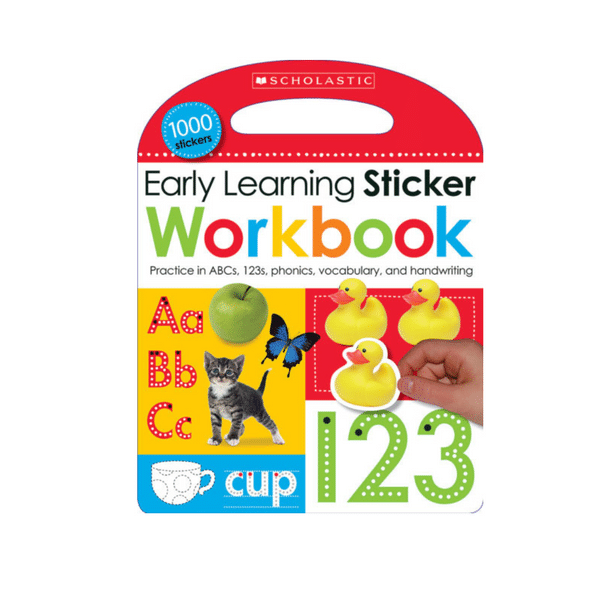 Scholastic Early Learners Early Learning Sticker Workbook - ParenThing