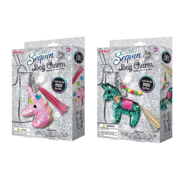 Sew-Star DIY Sequin Bag Charm Kit - ParenThing