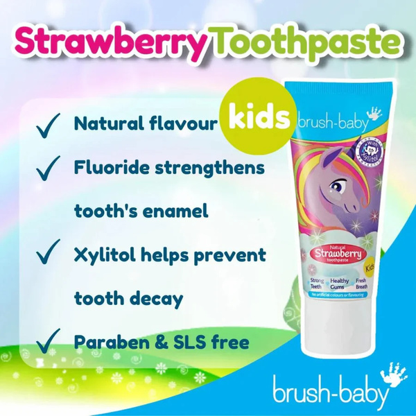 Brush-Baby Natural Kids Toothpaste - ParenThing