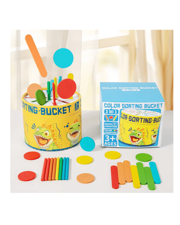 3 in 1 Color Sorting Bucket - ParenThing