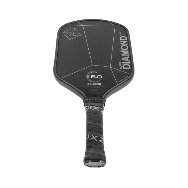 Six Zero Black Diamond Power Pickleball Paddle (14mm) - PICKLEPLAY GEAR