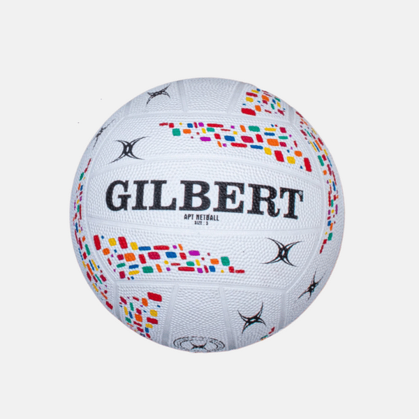 Gilbert APT Rubber Netball - Red-C Sport