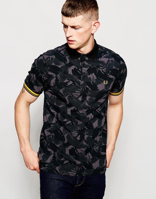 Fred Perry Camouflage Polo Shirt - REXTYLE