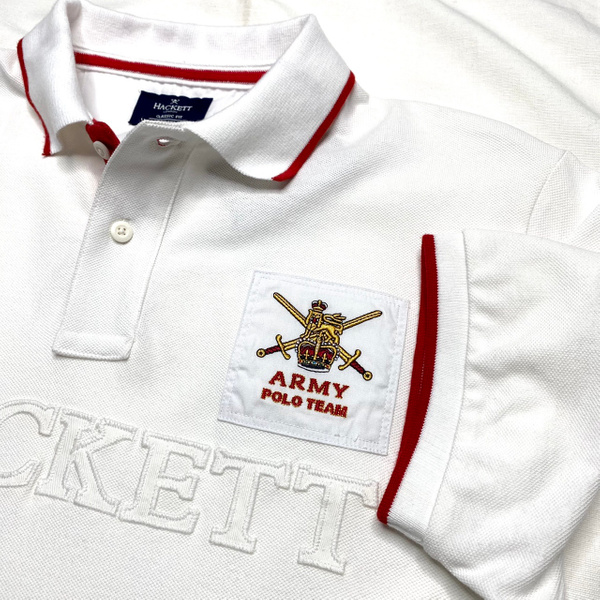 HACKETT LONDON Army Polo Tee (HM562593) - REXTYLE