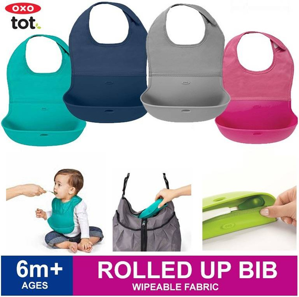 OXO TOT Roll-Up Bib - Rooke&Reese