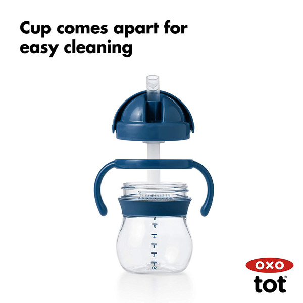 OXO TOT Grow Straw Cup with Handles - 6oz - Rooke&Reese
