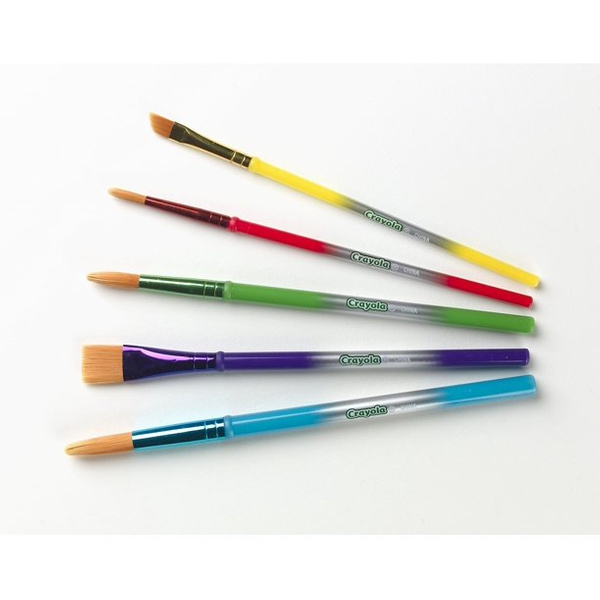 Crayola Assorted Colors Crayola Paint Brush Set 5 Count - Rooke&Reese