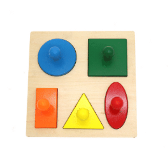 Giant Shapes Peg Board - Rooke&Reese