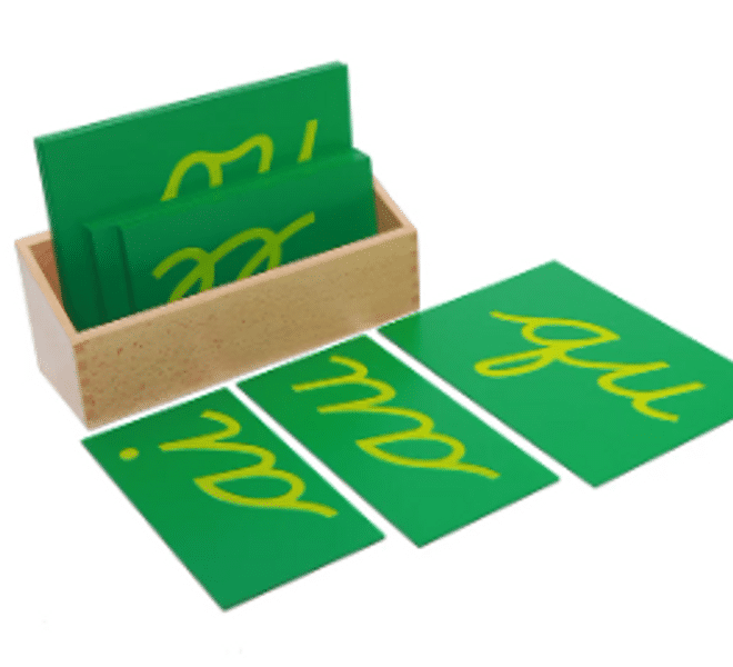 Sandpaper Double Letters Cursive - Rooke&Reese