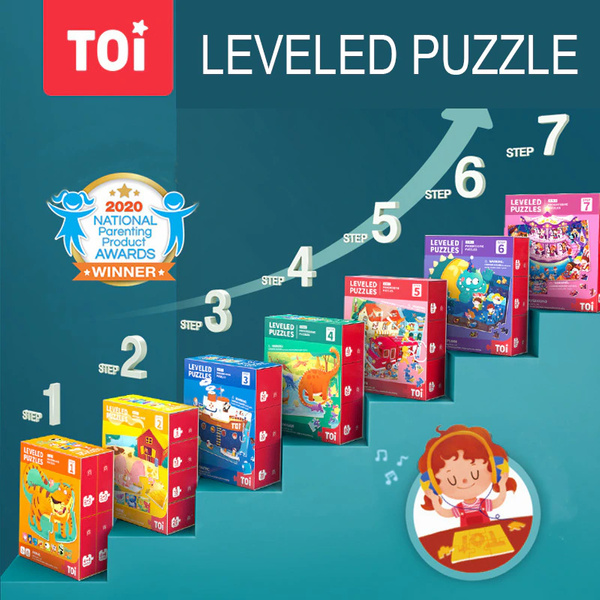 TOI Leveled Jigsaw Puzzles - Rooke&Reese