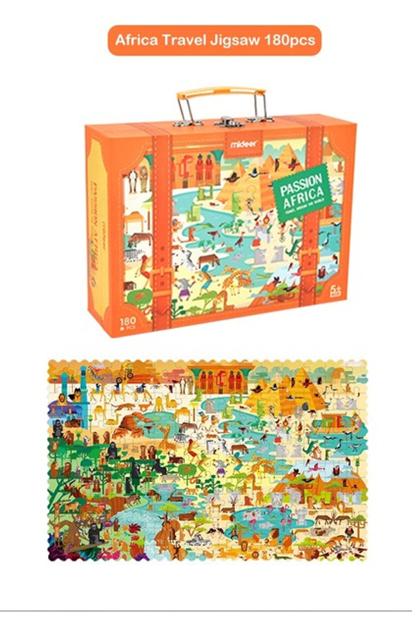 Mideer Travel Around The World Jigsaw Puzzle - Rooke&Reese