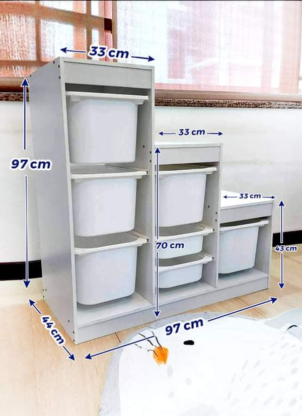 Shelf with Trays - Rooke&Reese