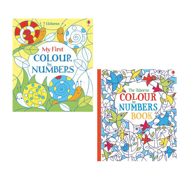 Usborne Colour by Numbers - Rooke&Reese