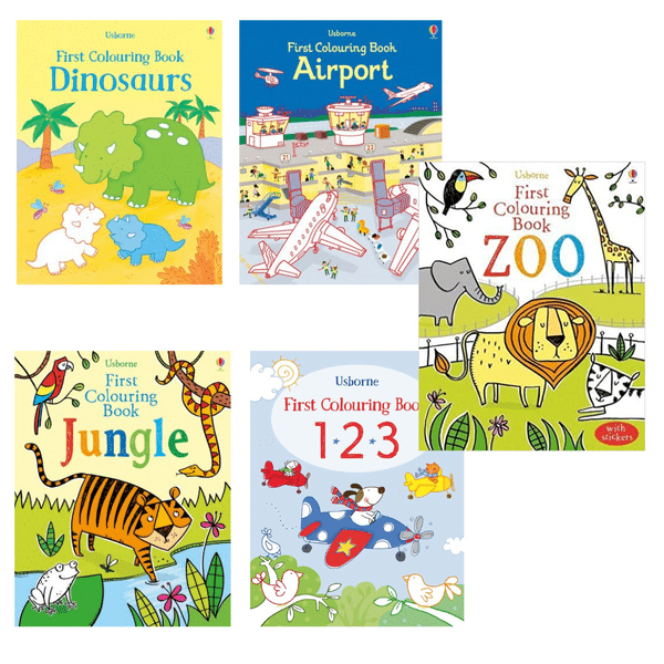 Usborne First Colouring Books - Rooke&Reese