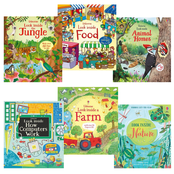 Usborne Look Inside Series - Rooke&Reese