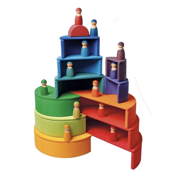 Rainbow Semicircles - Rooke&Reese