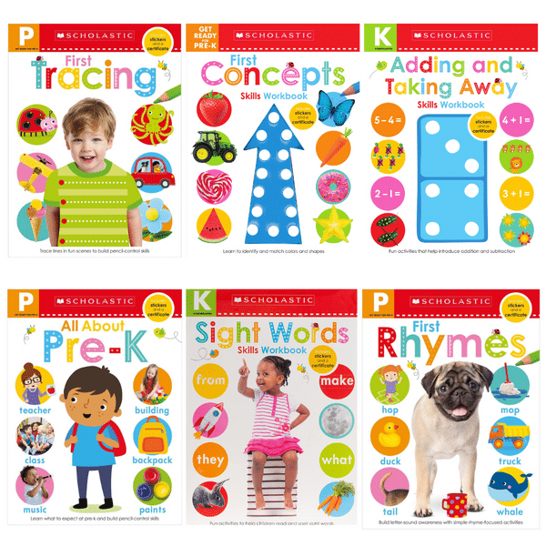Scholastic Skills Workbooks - Rooke&Reese
