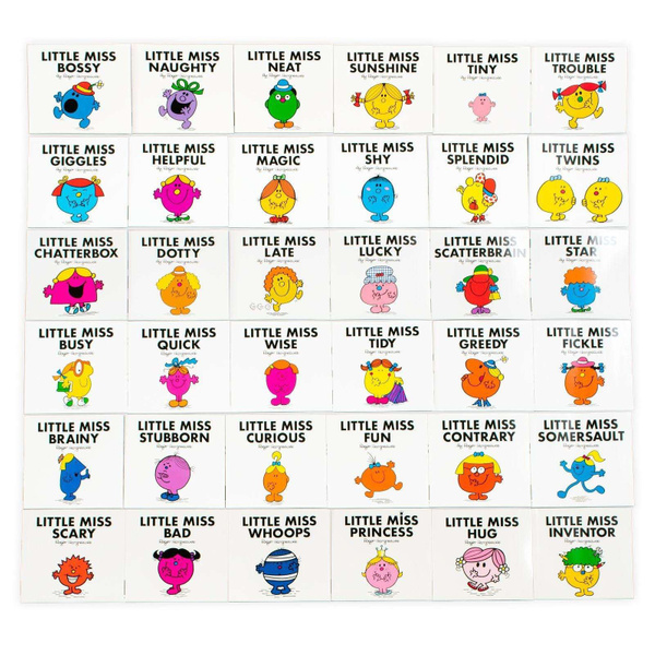 Mr. Men/Little Miss Complete Collection Bookset by Roger Hargreaves ...