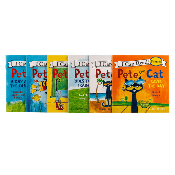I Can Read Phonics: Pete the Cat (12 Mini-Books) - Rooke&Reese