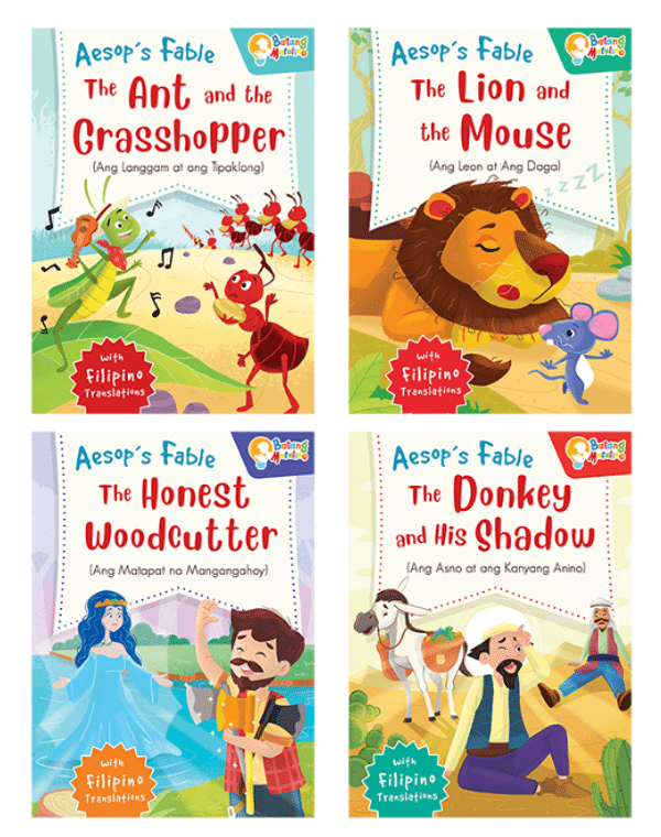 BATANG MATALINO AESOP’S FABLE SET OF 4 - Rooke&Reese