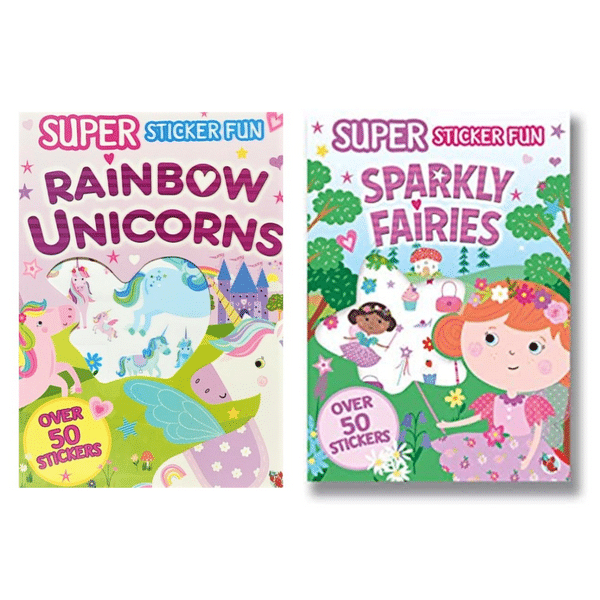 Super Sticker Fun Activity Books - Rooke&Reese