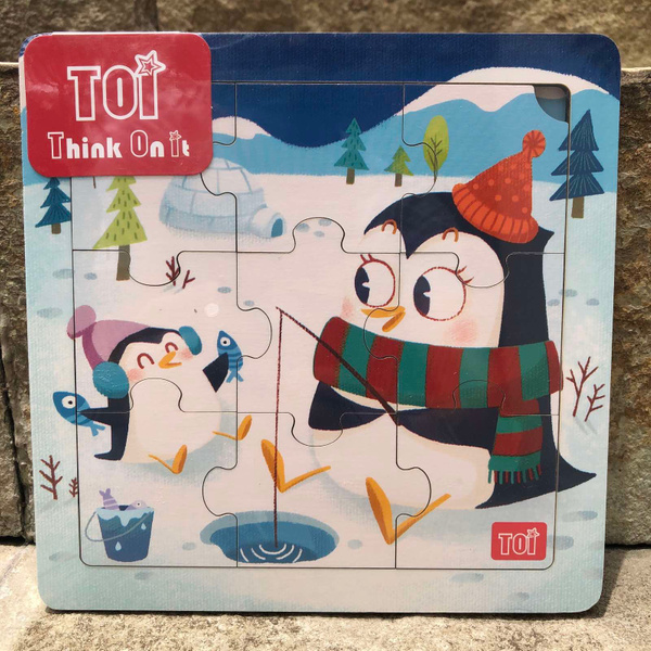 TOI Wooden 9pc Puzzle - Rooke&Reese