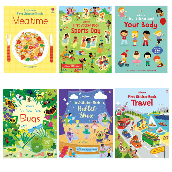Usborne First Sticker Books - Rooke&Reese