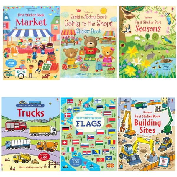 Usborne First Sticker Books - Rooke&Reese