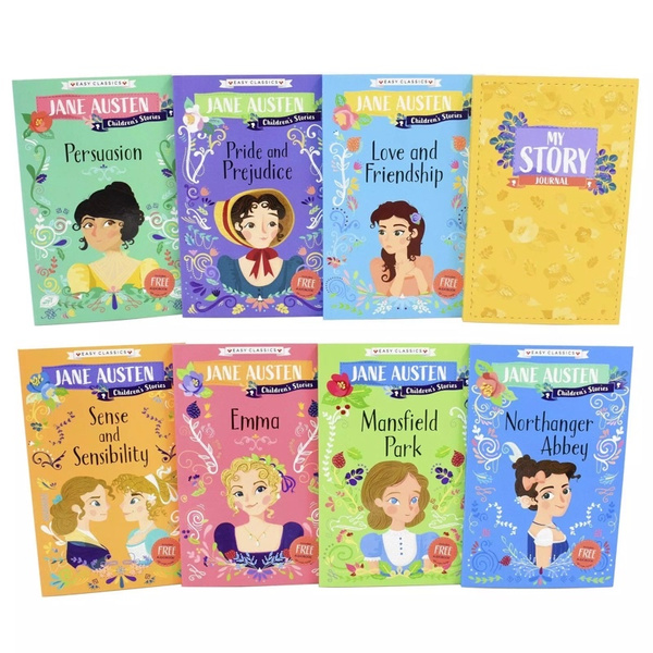 Jane Austen Children's Stories (8 Book Box Set) - Rooke&Reese