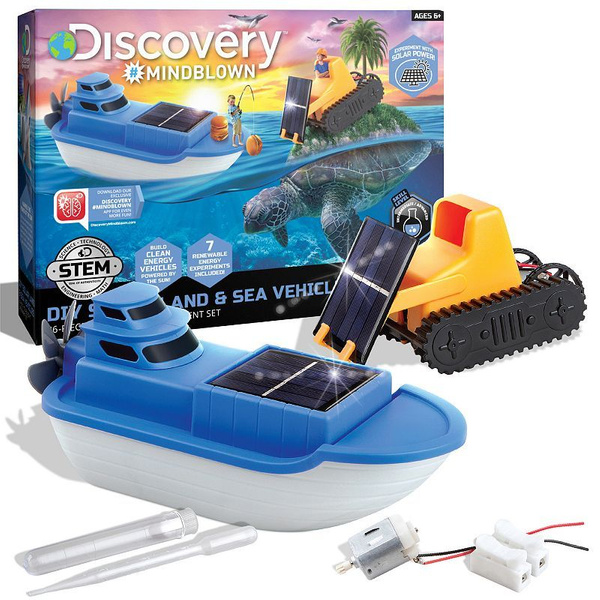 Discovery DIY Solar Land & Sea Vehicles - Rooke&Reese