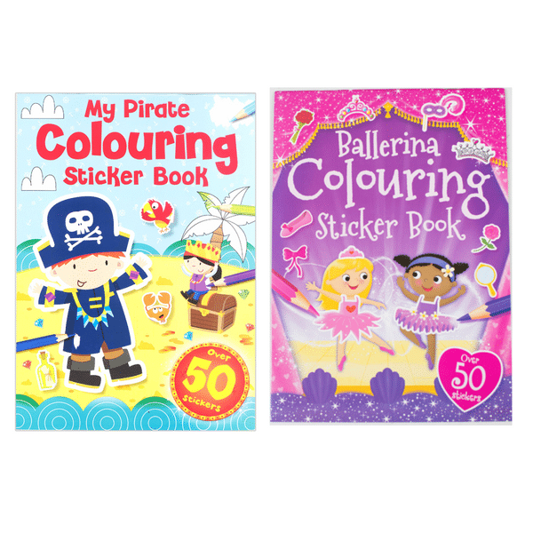 COLORING STICKER BOOK - Rooke&Reese