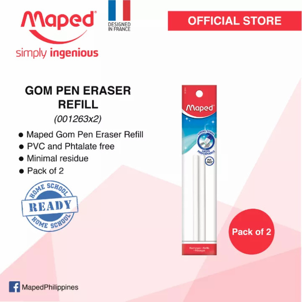 Maped Retractable Pencil Eraser With Refill - Rooke&Reese