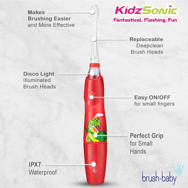 Brush-Baby KidzSonic - Rooke&Reese