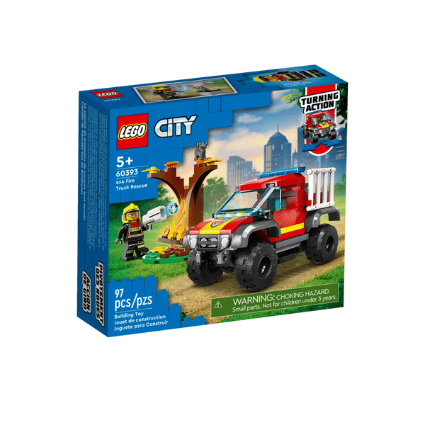 Lego City 4x4 Fire Truck Rescue (60393) - Rooke&Reese