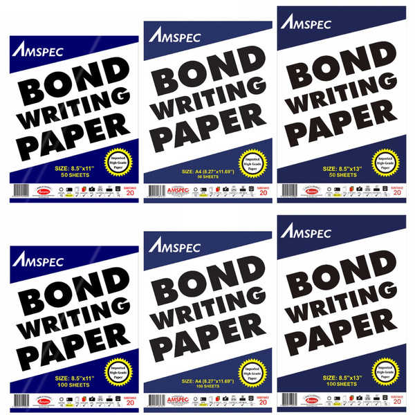 Amspec Bond Paper 50's - Rooke&Reese