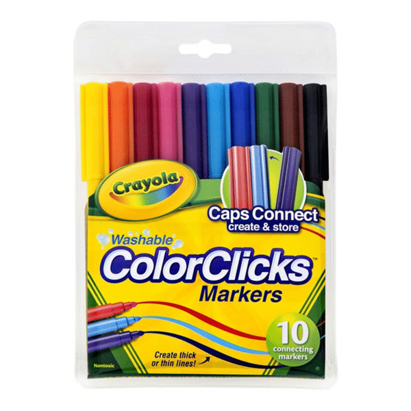 Crayola Washable Color Clicks Markers 10s - Rooke&Reese