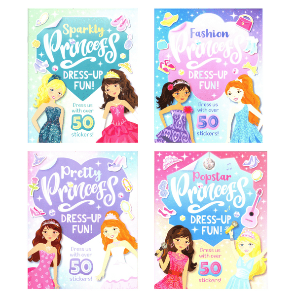 DRESS-UP FUN PRINCESS STICKER BOOK - Rooke&Reese