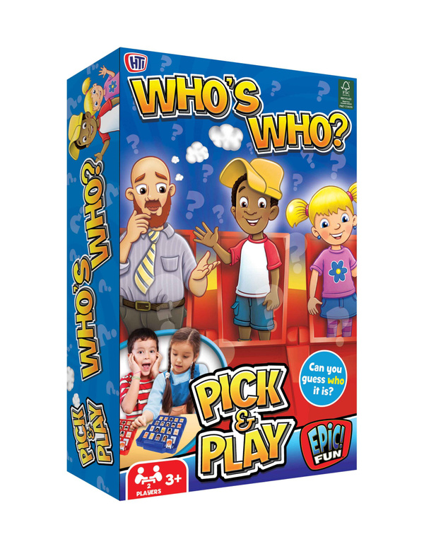 HTI Who is Who Pick and Play Game - Rooke&Reese