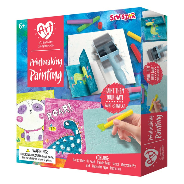 Sew-Star Print Making Painting - Rooke&Reese